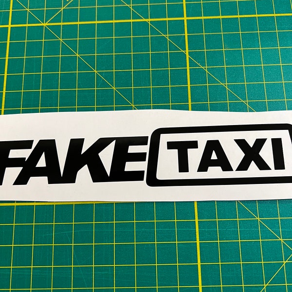 Fake Taxi Logo - Etsy Denmark