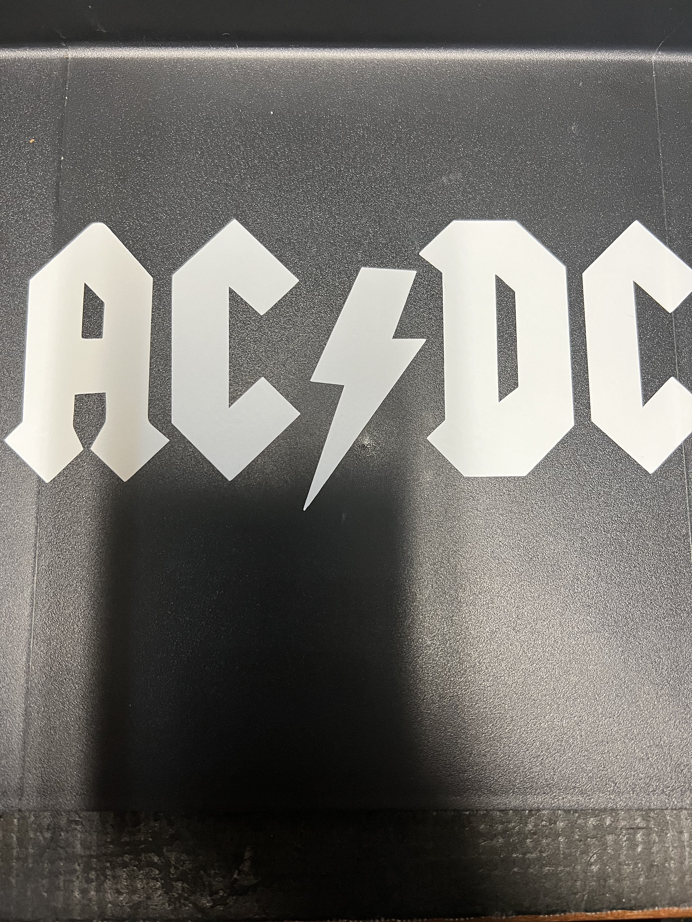 ACDC Band Logo Vinyl Sticker - Etsy