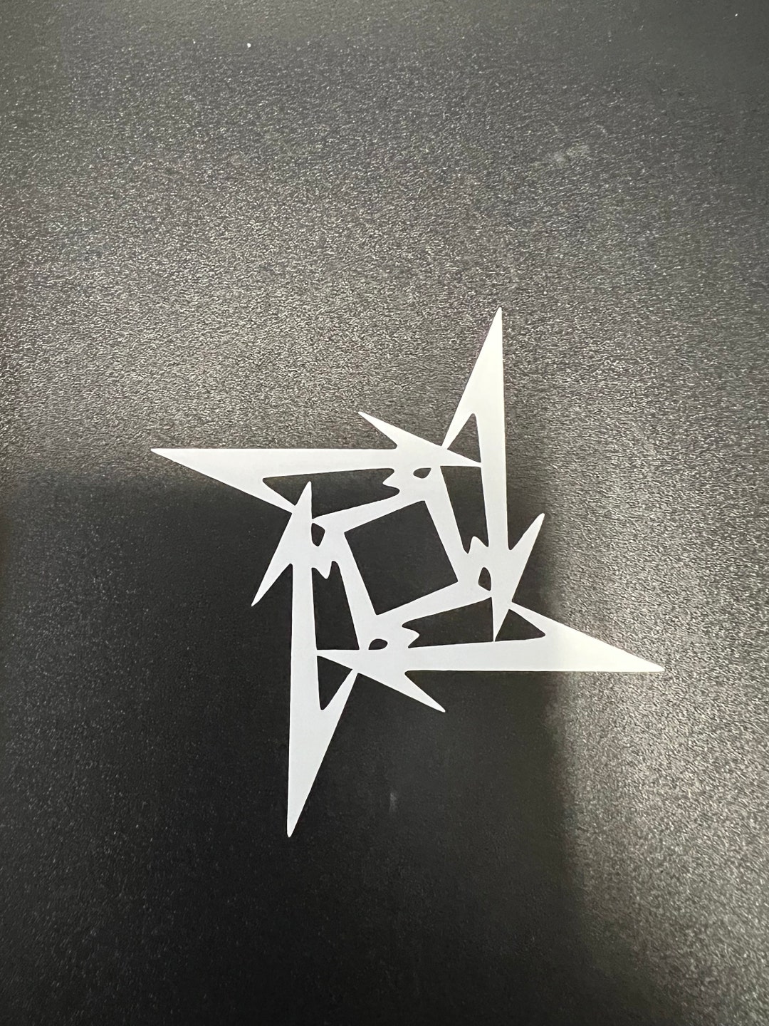 Metallica Logo Vinyl Sticker - Etsy