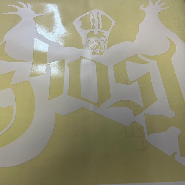 Ghost Band Vinyl Car Decals - Etsy