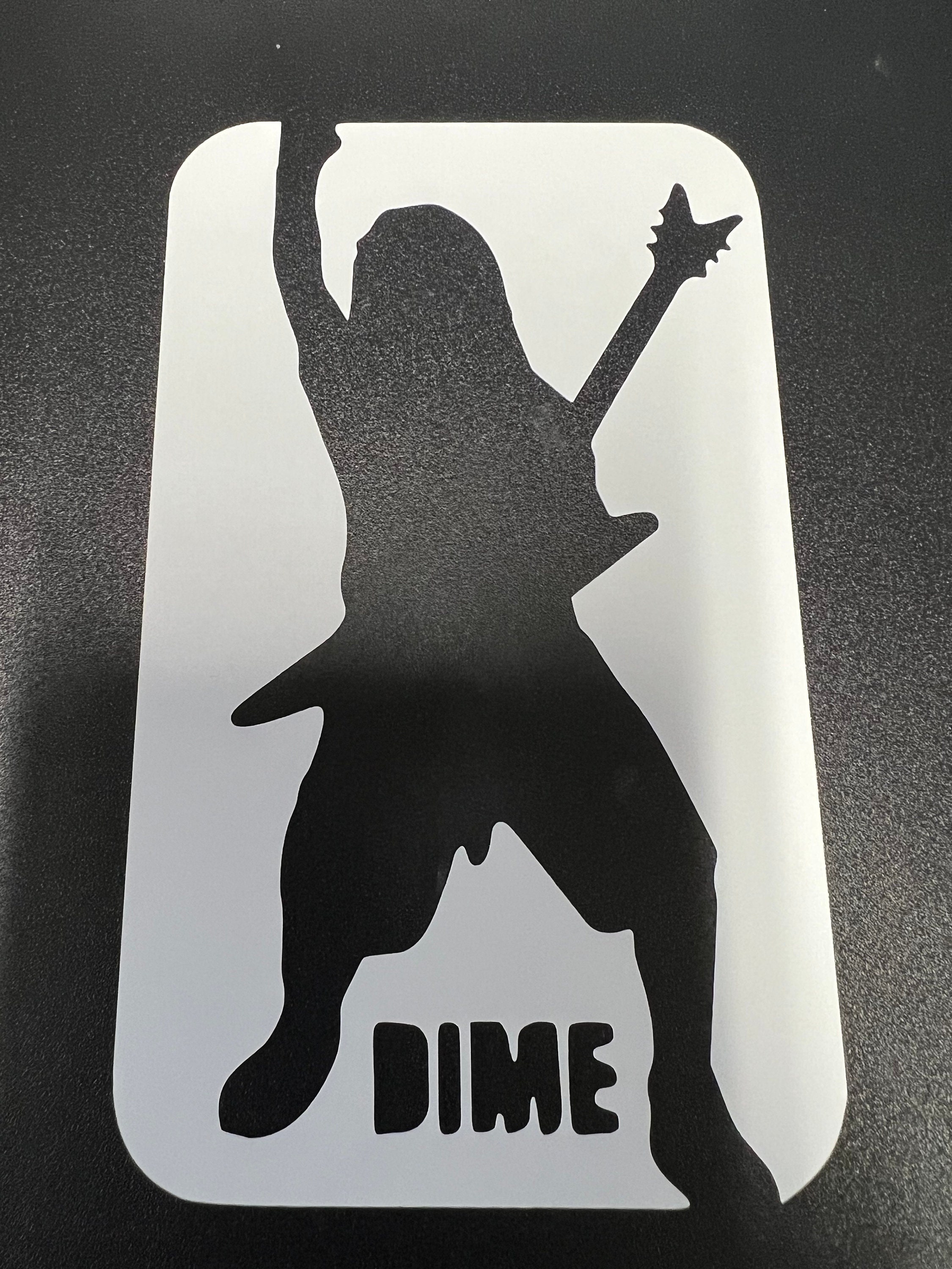 Dimebag Pantera Vinyl Sticker - Etsy