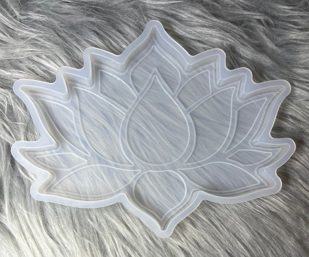 Lotus Flower Mold| Spring Mold| Drink Coaster Silicone Mold| Jewelry ...