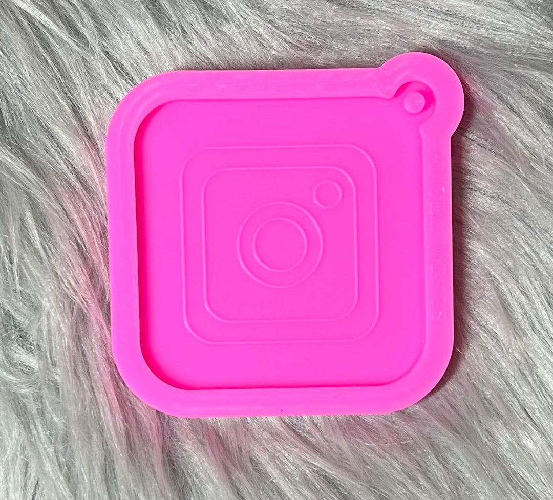 Social Media Silicone Mold| Insta Resin Mold| Keychain Mold - Etsy