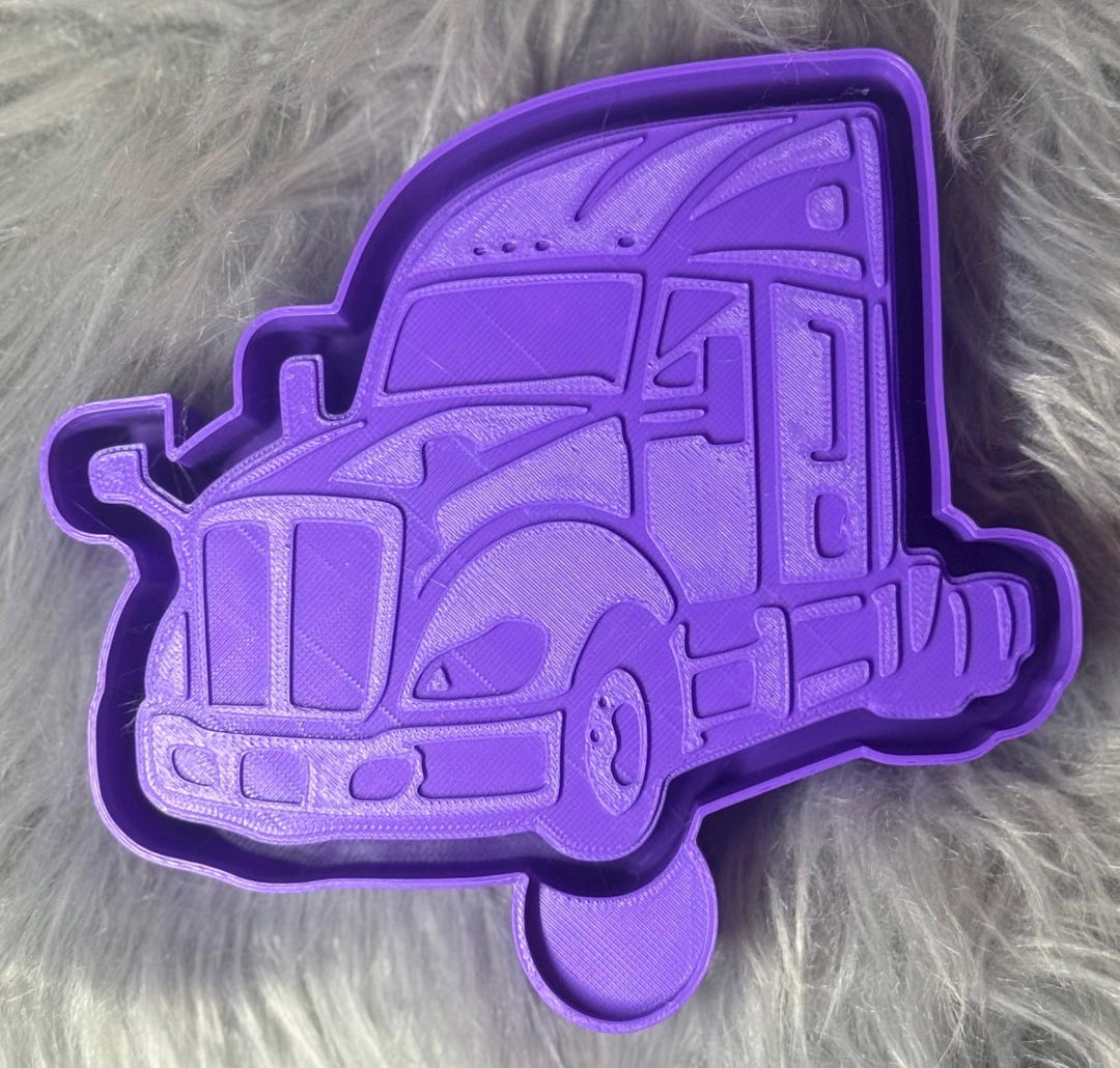 Tractor Trailer Mold|18 Wheeler Mold| Truck Car Freshie Mold| Custom ...