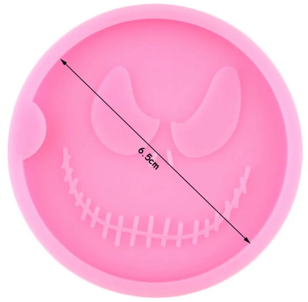 Halloween Scary Face Mold| Jack Face Silicone Mold| Mold for Car ...