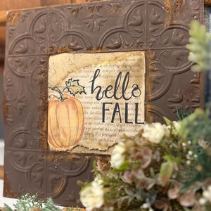 Hello Fall Printable - Etsy