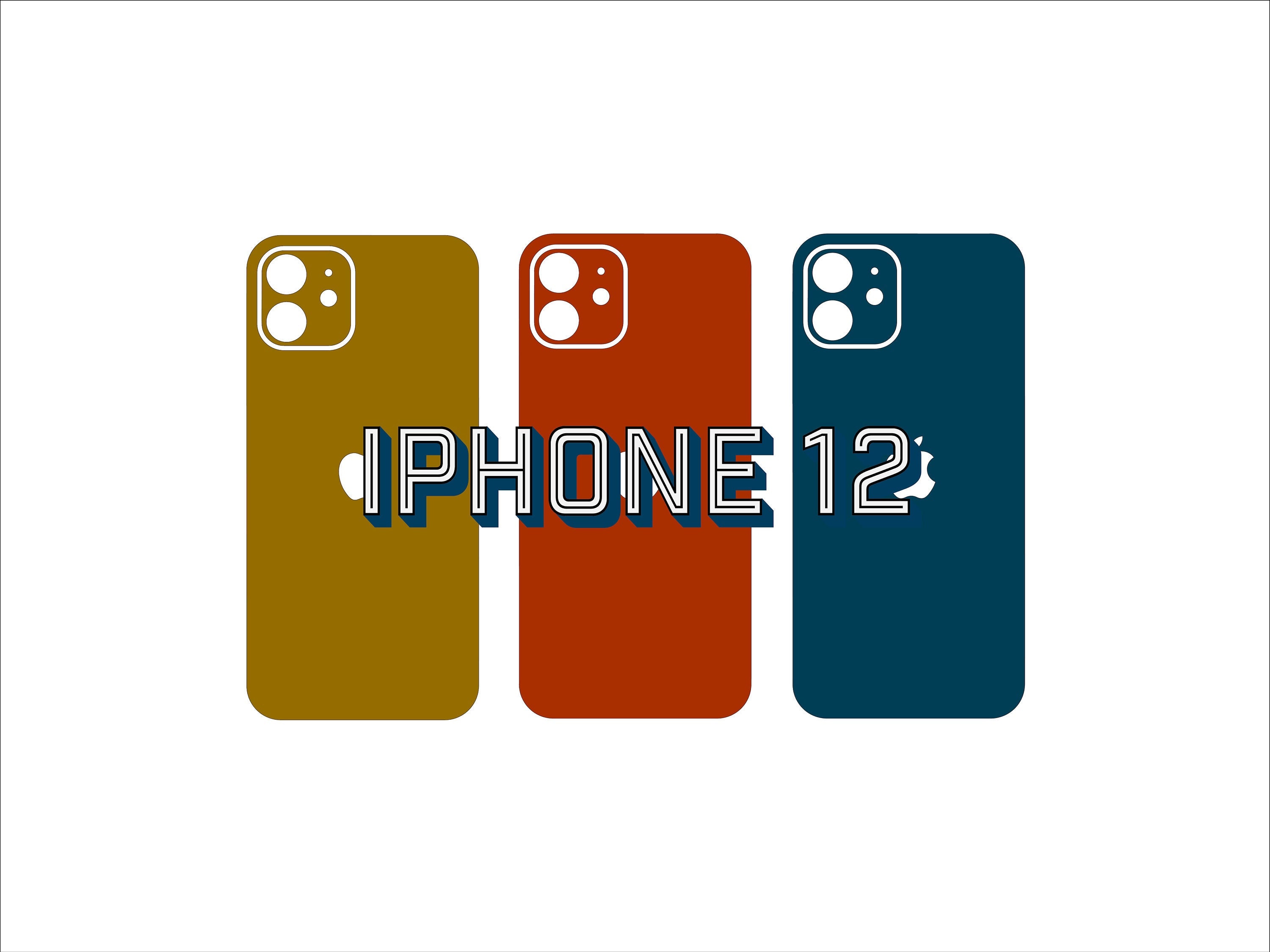 IPhone 12 SVG Template - Etsy