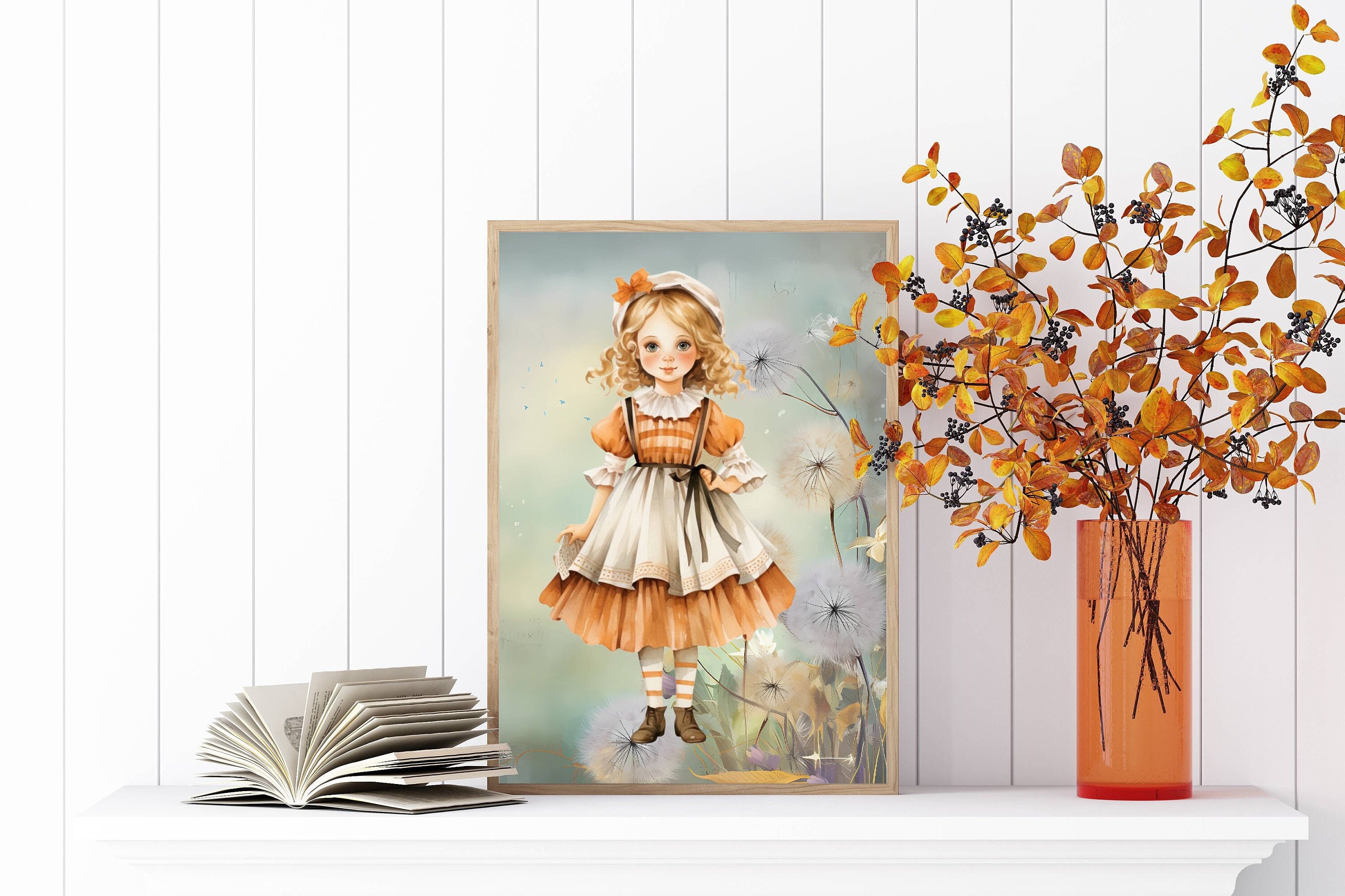 Magical Halloween Digital Decor Bundle for Girls Party Decoration ...