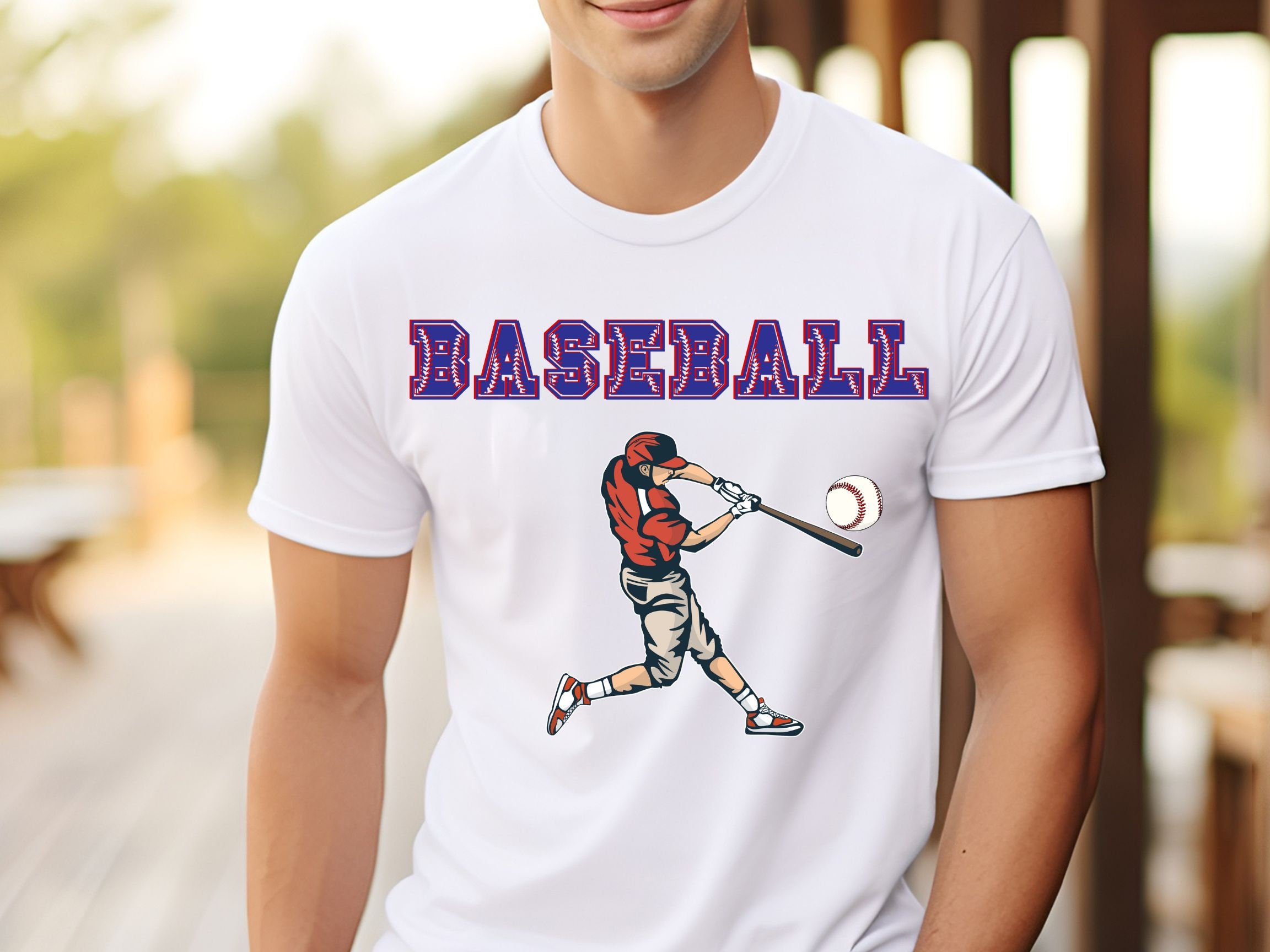 Baseball PNG, Custom PERSONALIZED Name, Red Blue Letters, Font, Logo ...