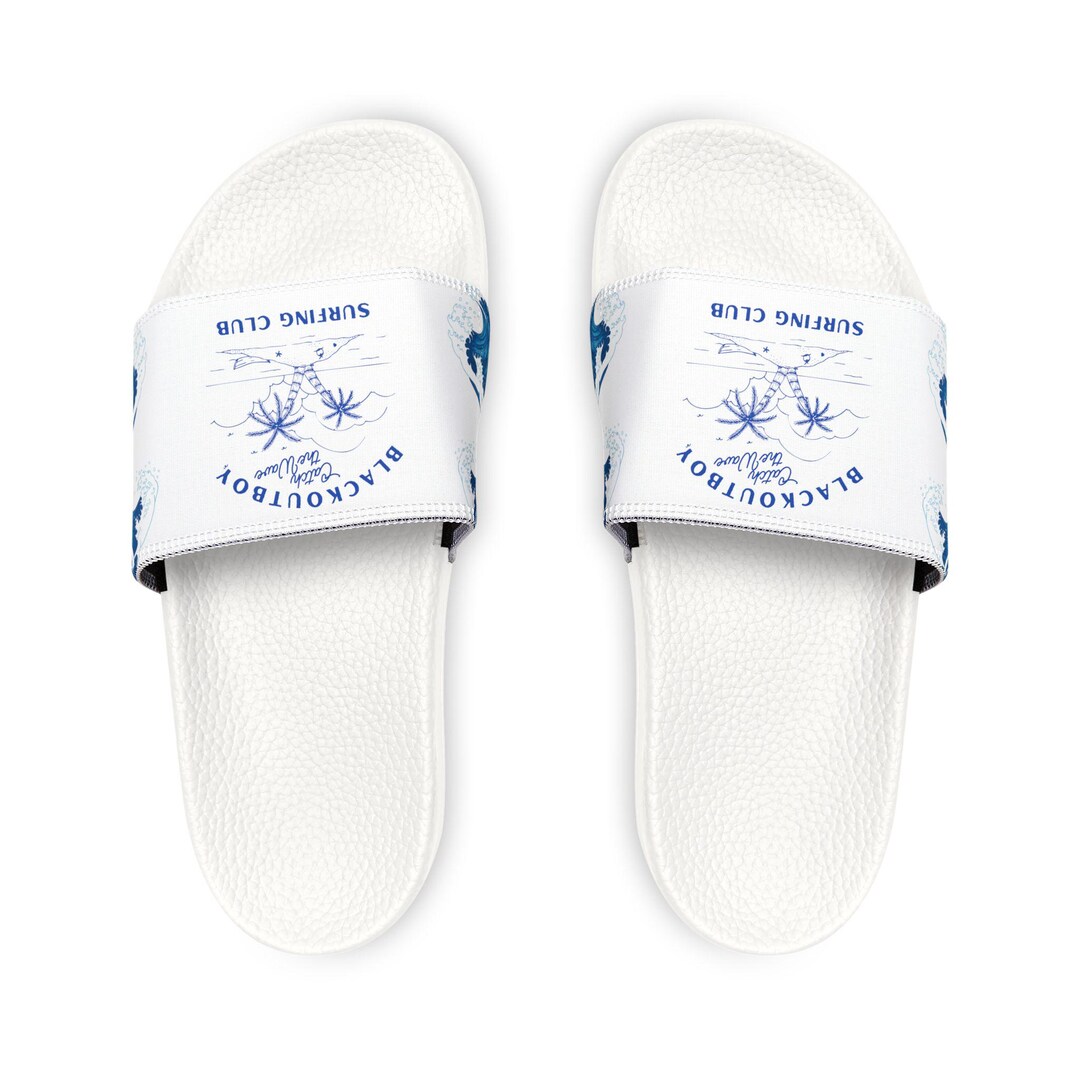 Blackoutboy Surf Club Slides - Etsy