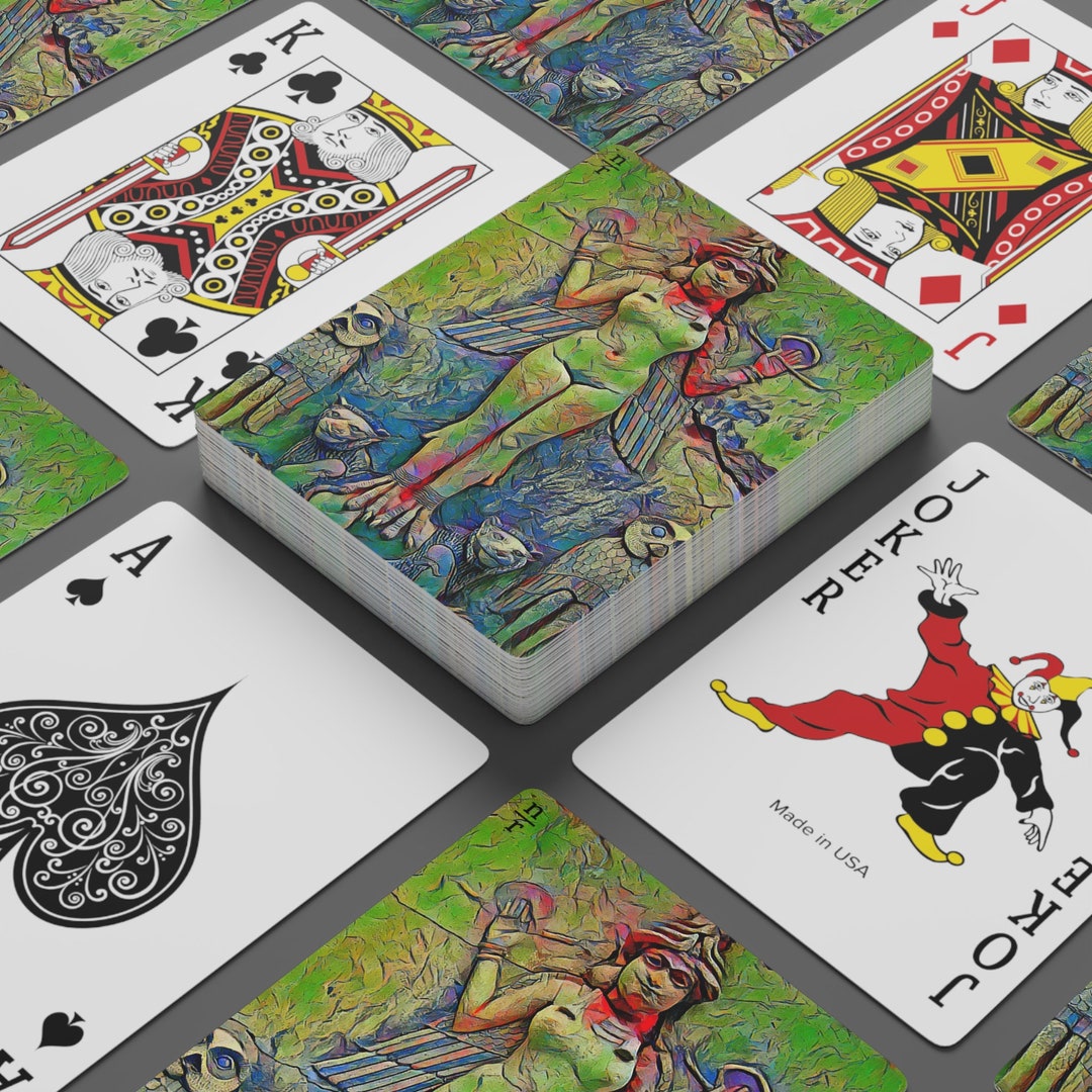 Goddess Ishtar Playing Cards - Etsy