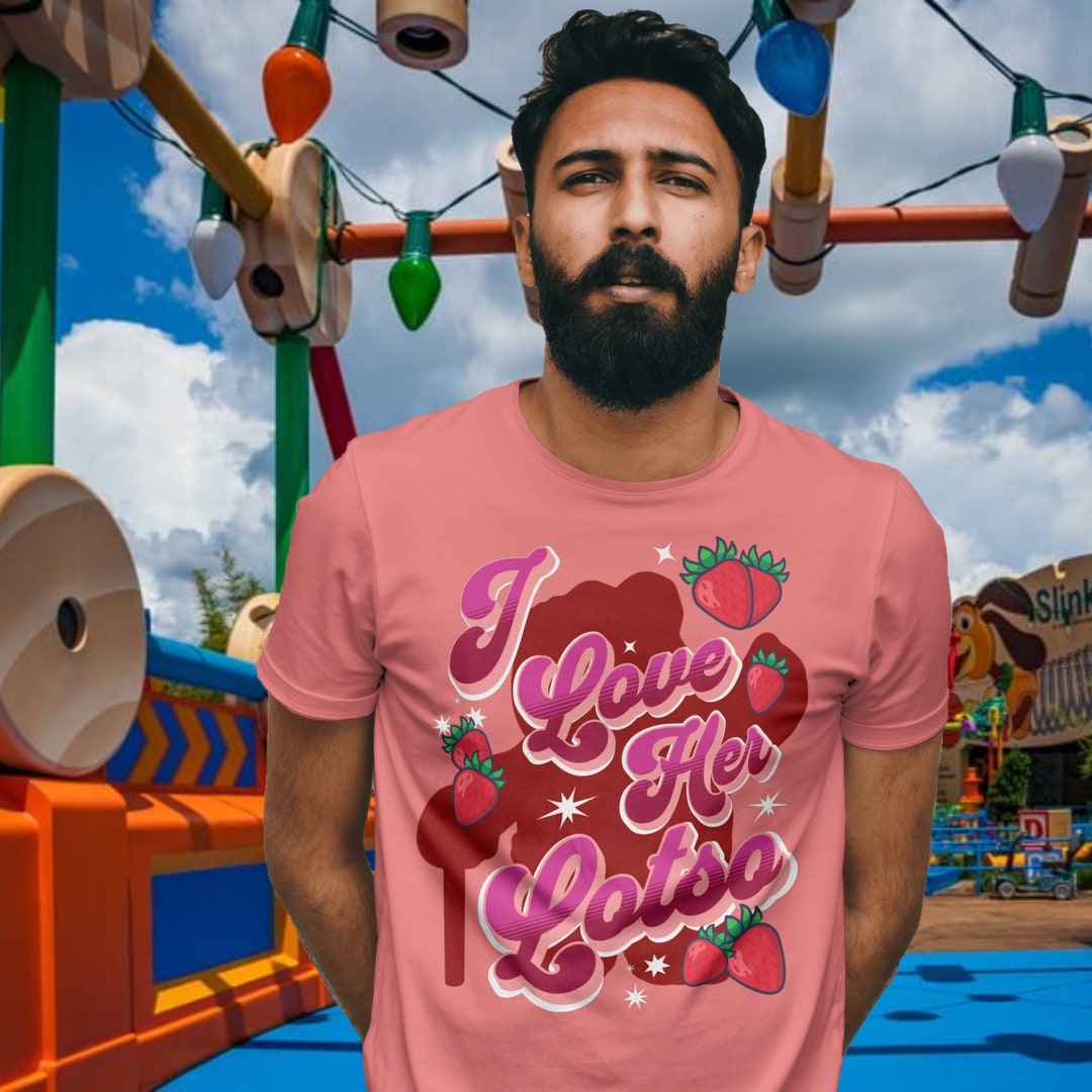 I Love HER Lotso Disney Inspired Toy Story Pixar - Etsy