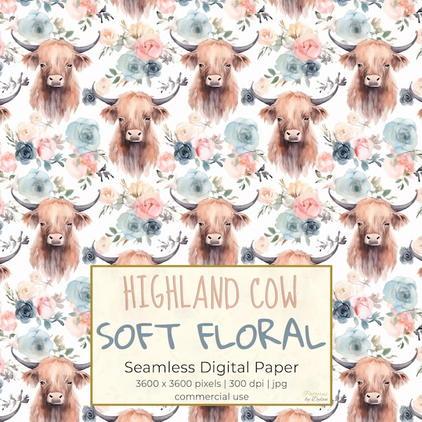 Highland Cattle Art - Etsy