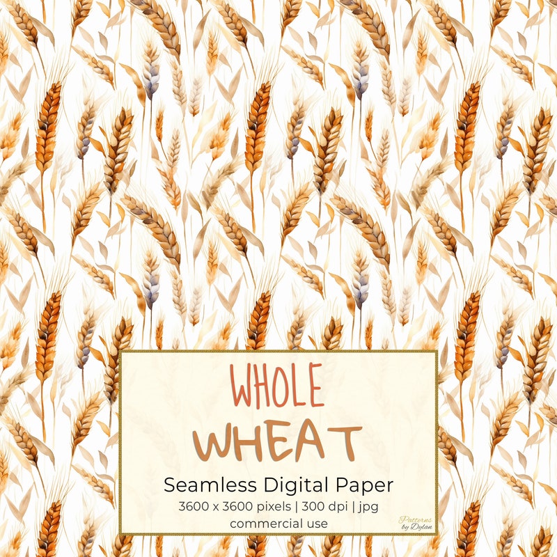 Wheat Pattern - Etsy