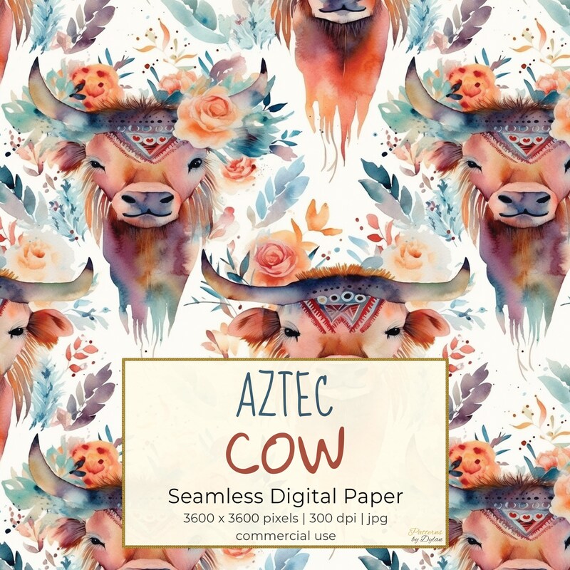 Cattle Wallpaper - Etsy
