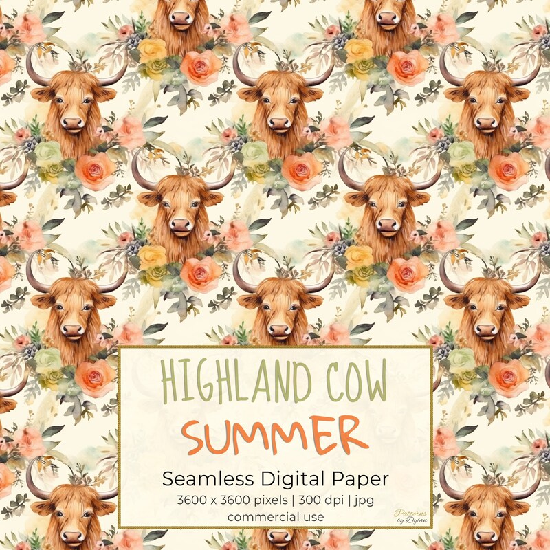 Cattle Wallpaper - Etsy