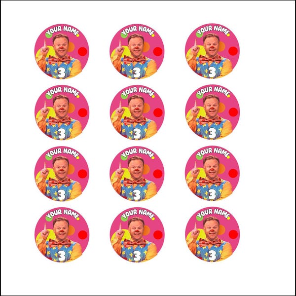 Mr Tumble Stickers - Etsy UK