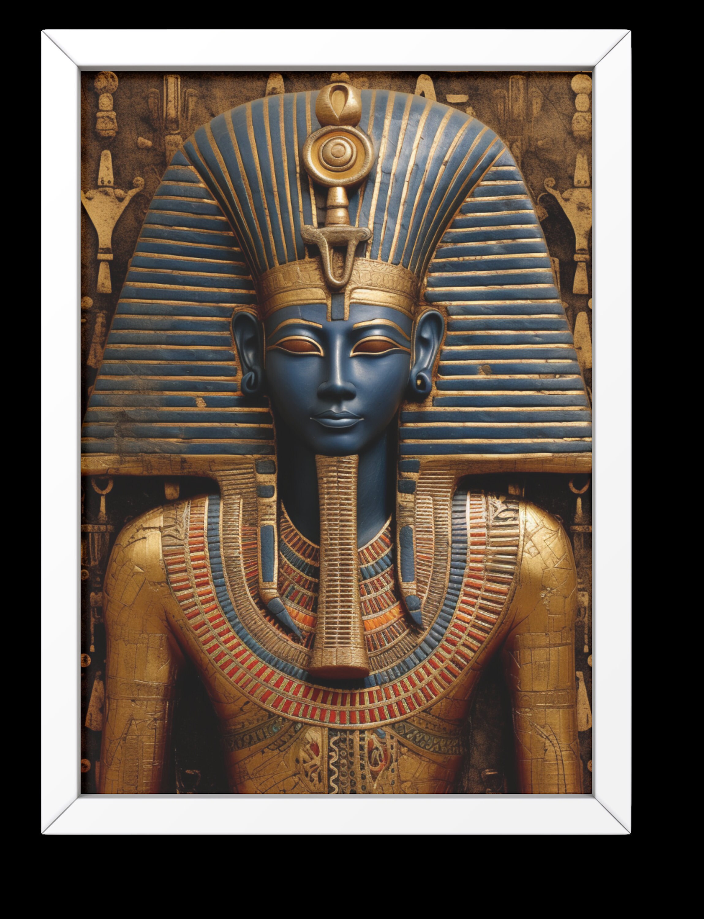 Egyptian Osiris Wall Art, Egyptian God Wall Art, Digital Download ...