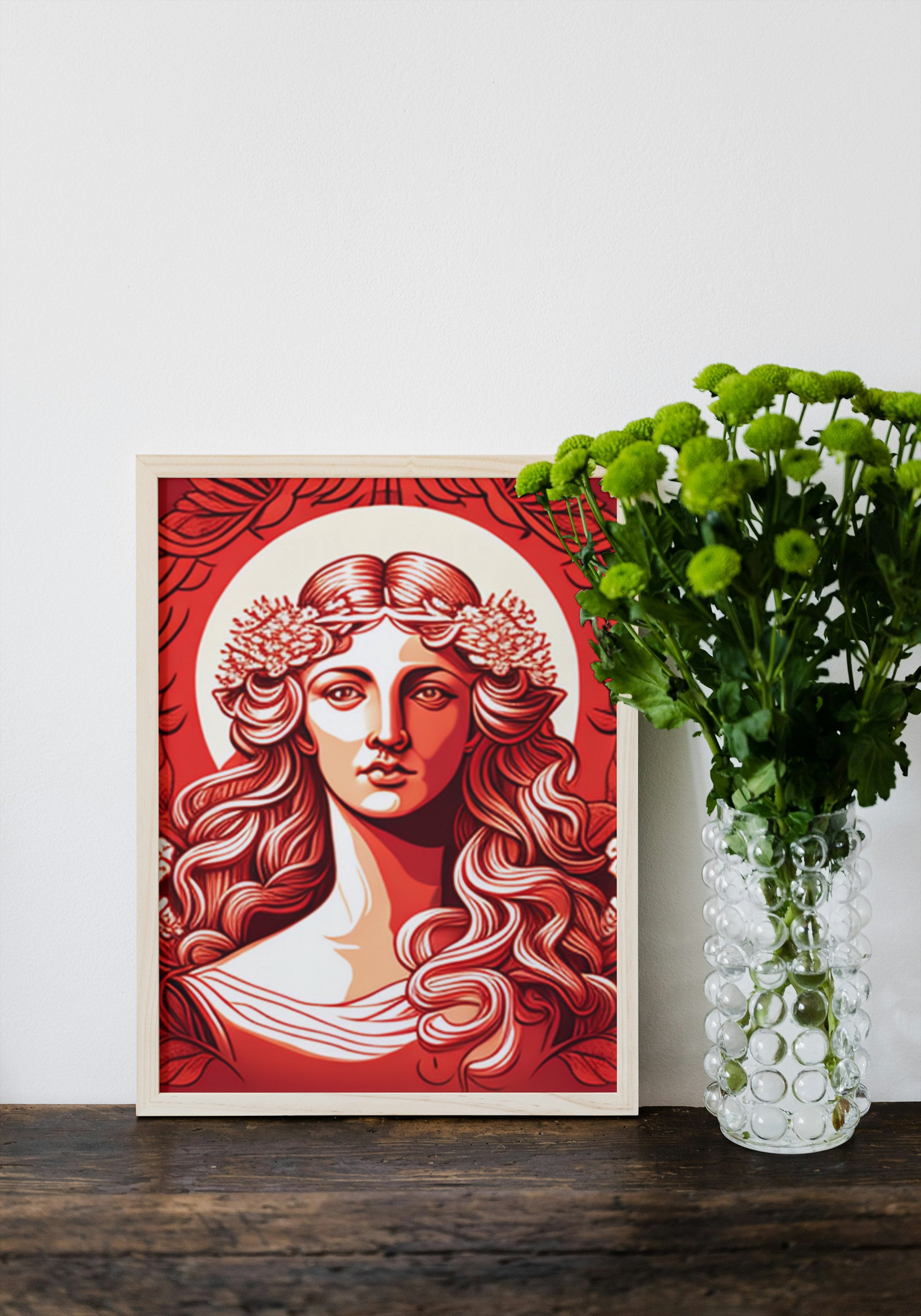 Aphrodite Goddess Wall Art, Aphrodite Art, Goddess Wall Art, Digital ...