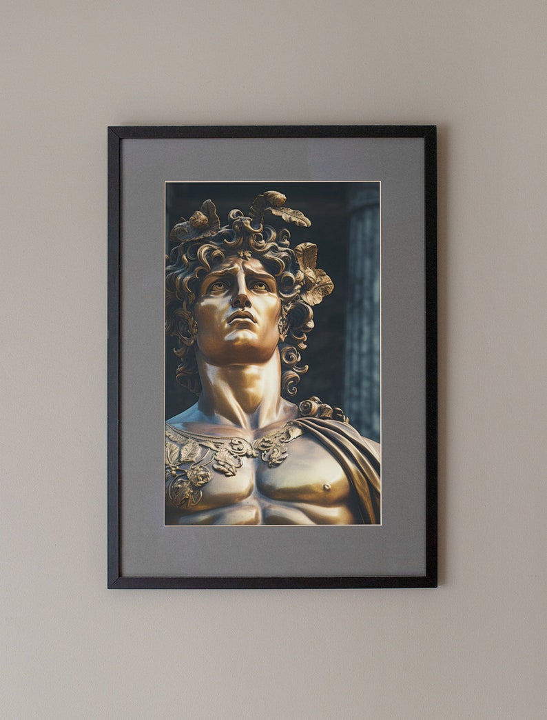 Apollo Wall Art, Greek God Apollo, Wall Art, Digital Download, Digital ...