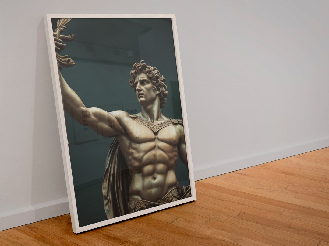 Apollo Greek God, Greek God Apollo Art, Greek Mythology Art, Digital ...