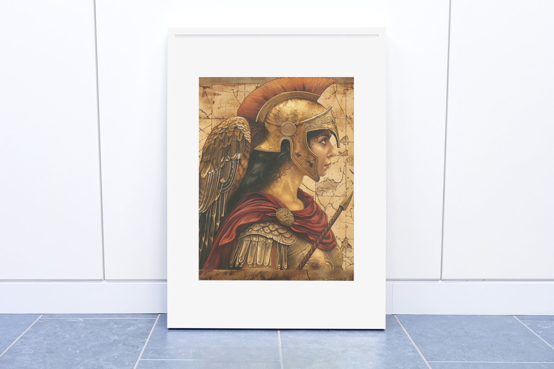 Greek Goddess Athena, Greek Mythology Wall Art, Goddess Wall Art ...