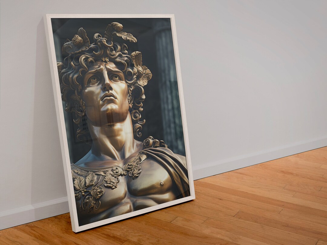 Apollo Wall Art, Greek God Apollo, Wall Art, Digital Download, Digital Print, Digital Art - Etsy