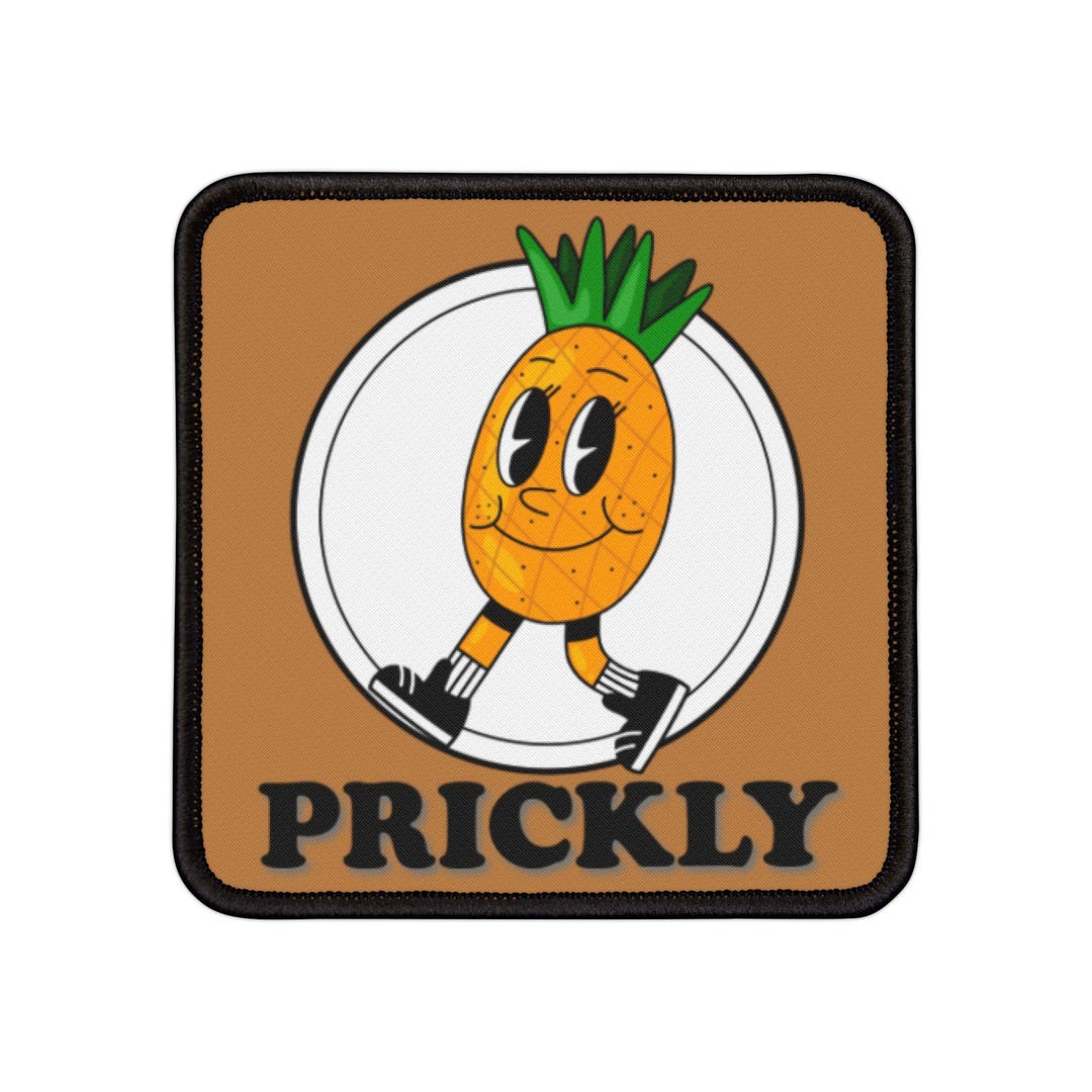 PRICKLY - Iron-on Patch - Etsy