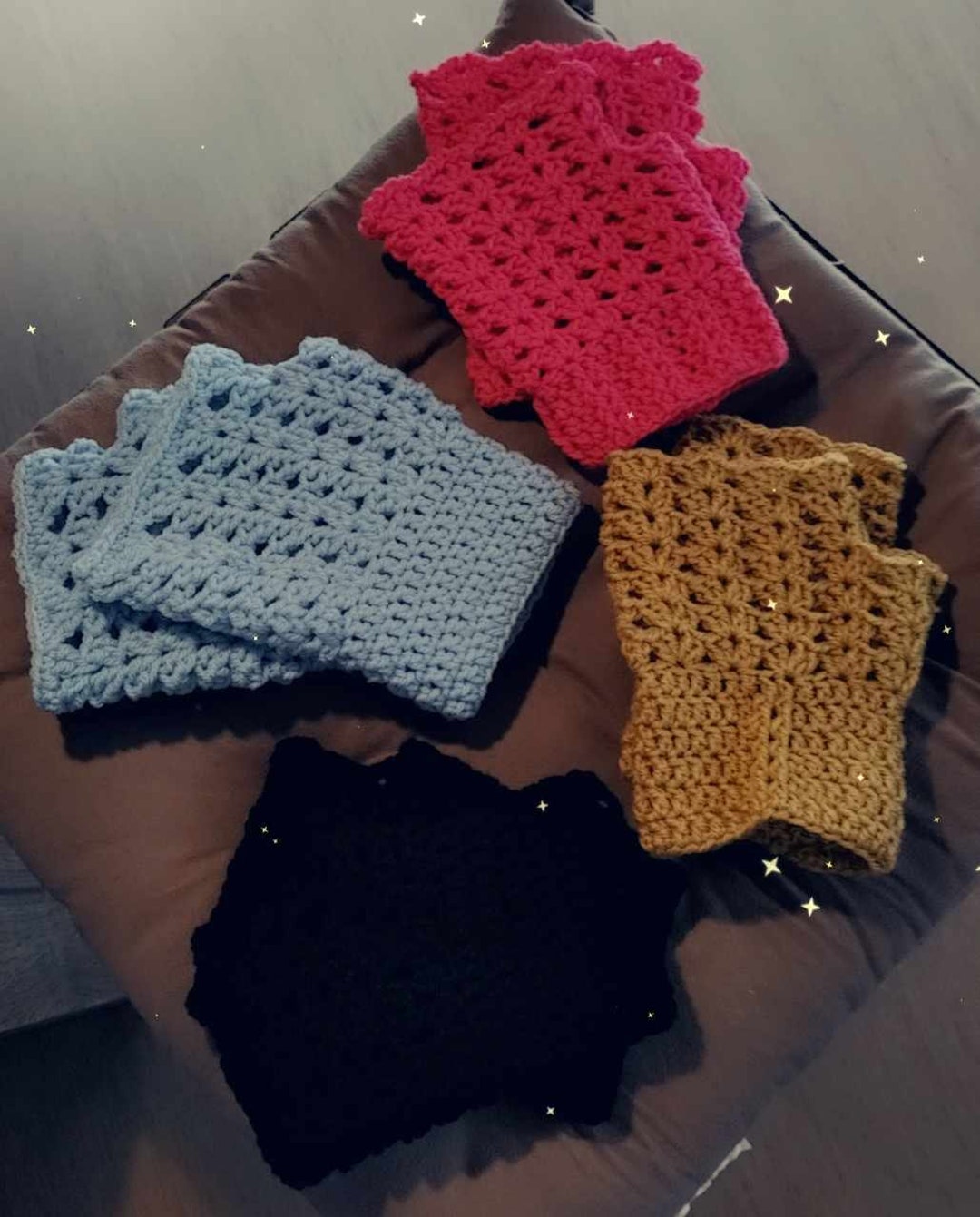 Short Mittens Fingerless Gloves Crochet - Etsy