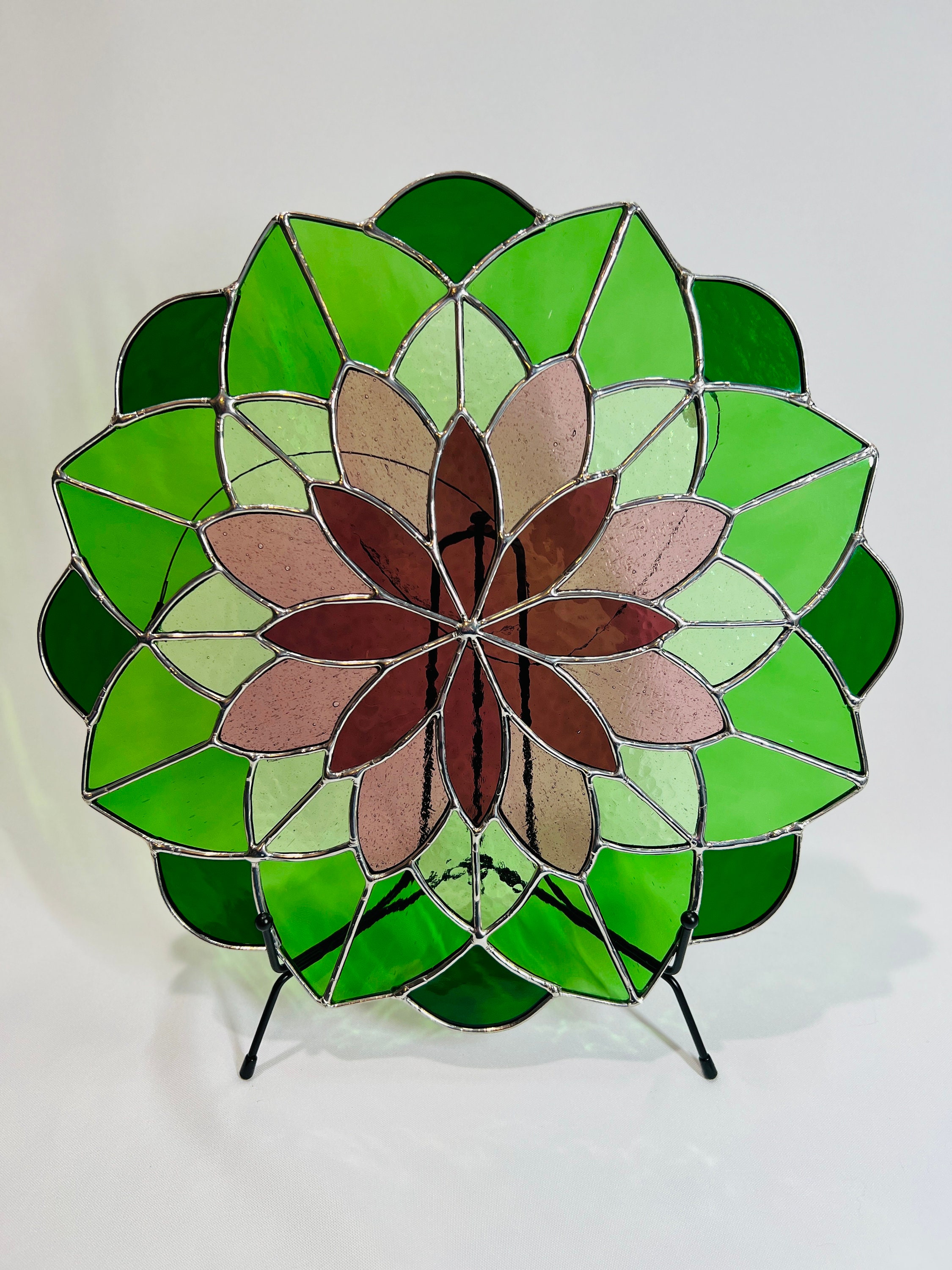 Mandala 8-2, Stained Glass Pattern - Commercial License - Etsy
