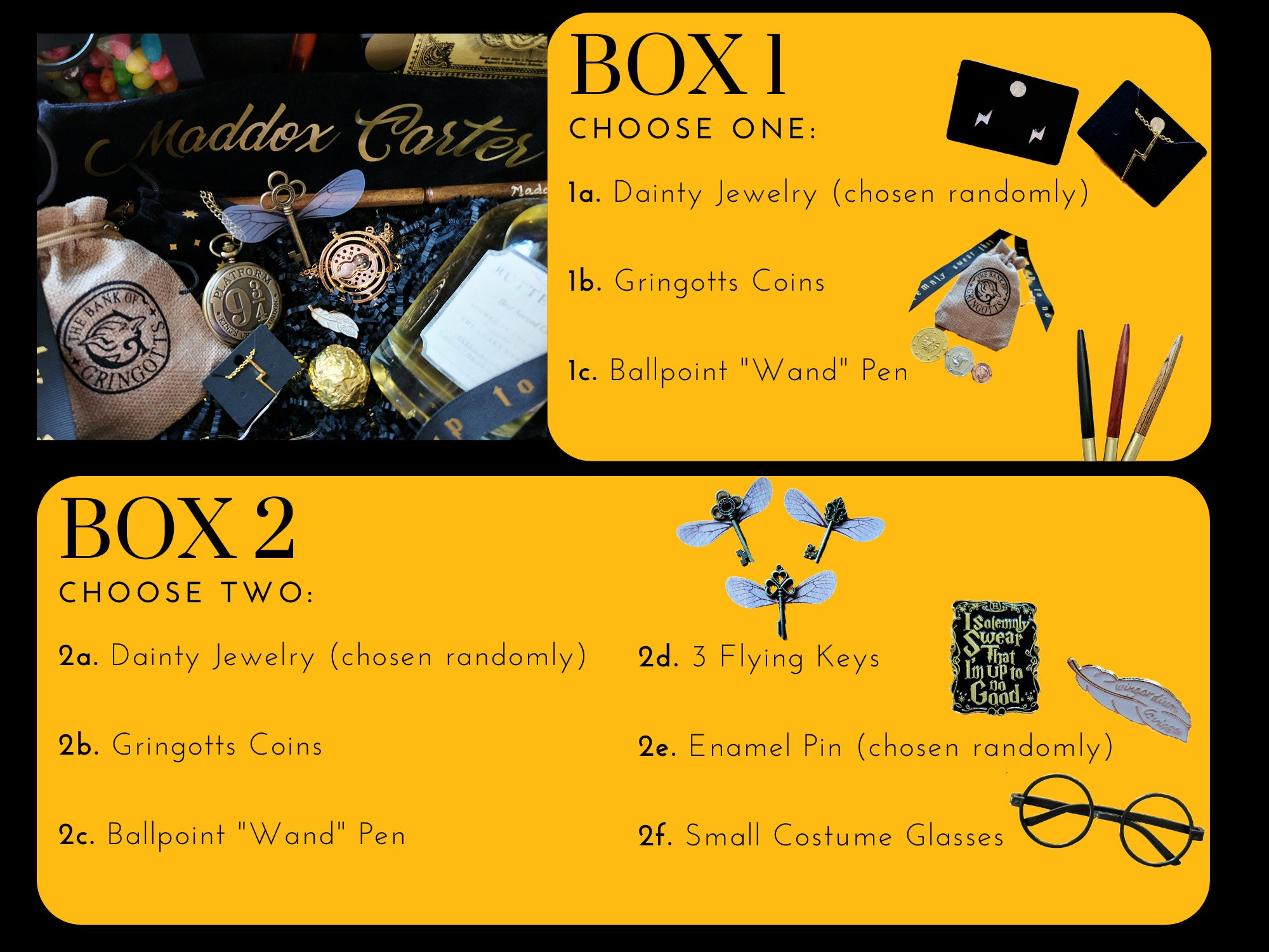 Ultimate HP Gift Box Magic Birthday Present Kid's Gift for Her for Him ...