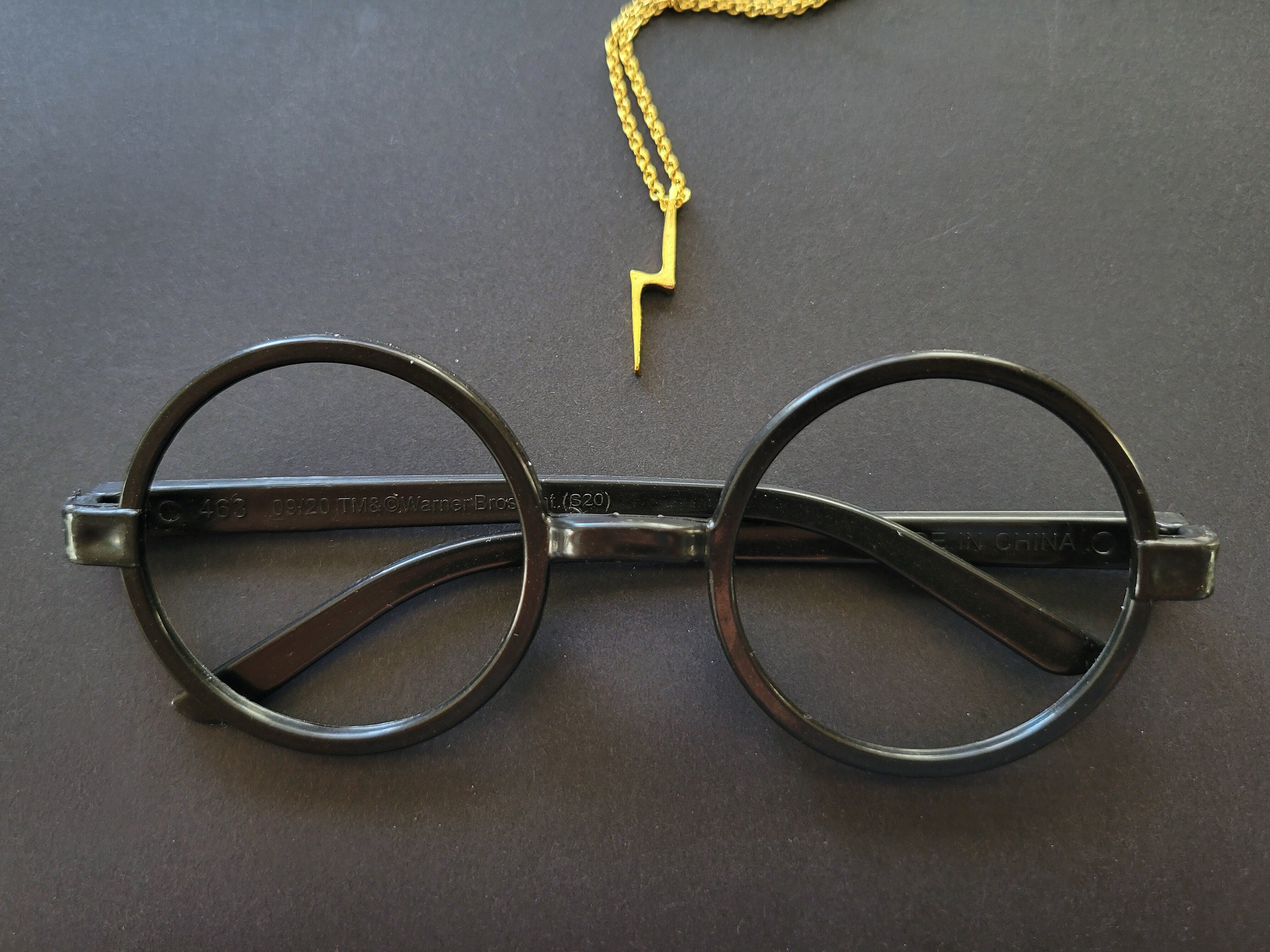 Kids Wizard Costume Glasses: Round Plastic Frames - Etsy