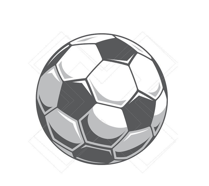 Soccer Ball Vector / Soccer Vector / Soccer Ball Download / Soccer Ball ...