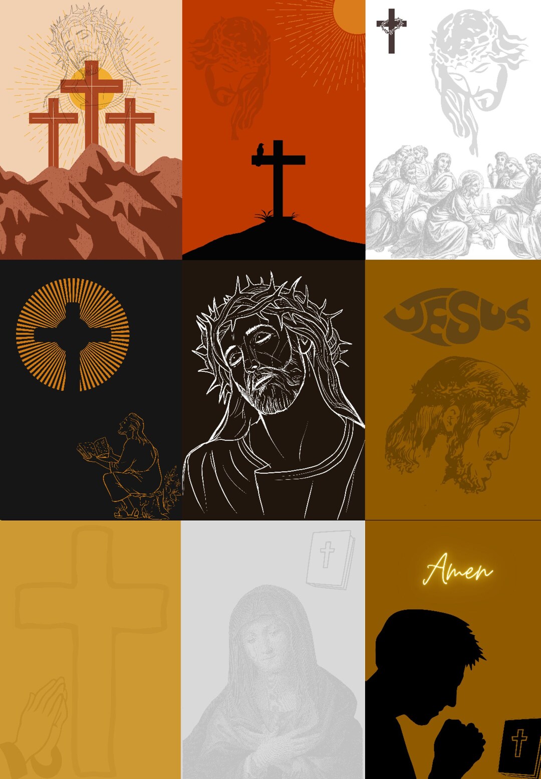 Christian Church Poster / Poster Instant Digital Download / - Etsy