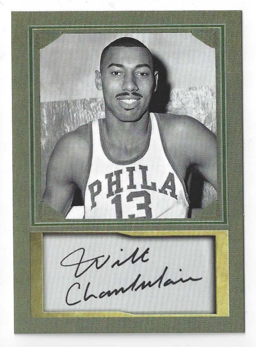 WILT CHAMBERLAIN - ACEO Facsimile Autograph Trading Card - Mint ...