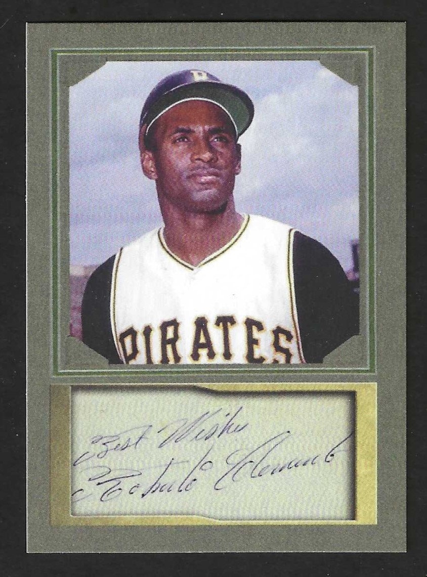 ROBERTO CLEMENTE - ACEO Facsimile Autograph Trading Card - Mint ...