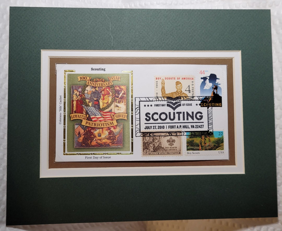 BOY SCOUTS - SCOUTING - First-day Cover With 4 Stamps - Professionally ...