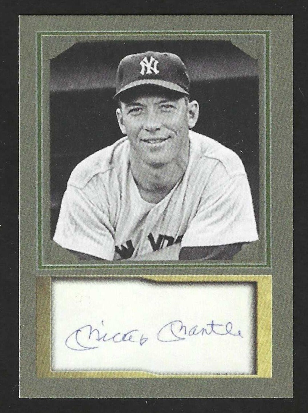 MICKEY MANTLE - ACEO Facsimile Autograph Trading Card - Mint Condition ...
