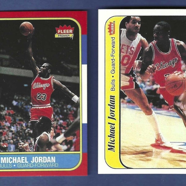 Michael Jordan Rookie Card - Etsy