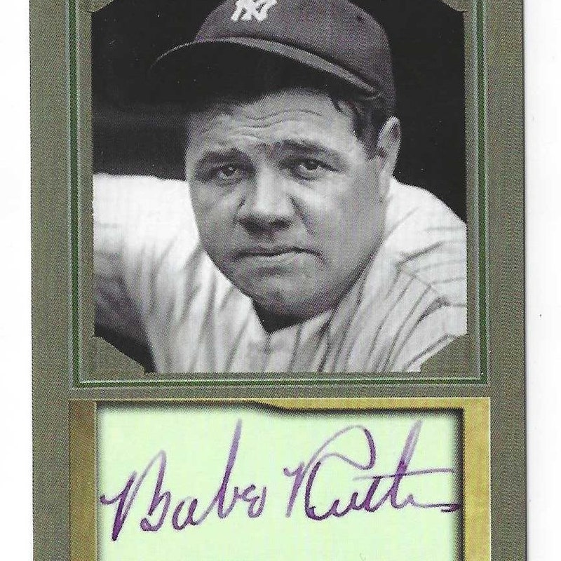 Babe Ruth - Etsy