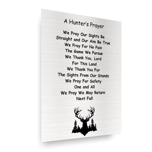 Hunters Prayer - Etsy