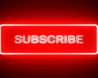 Custom Animated Youtube Subscribe Button Overlay Animation for Youtube Channel ANIMATED ...