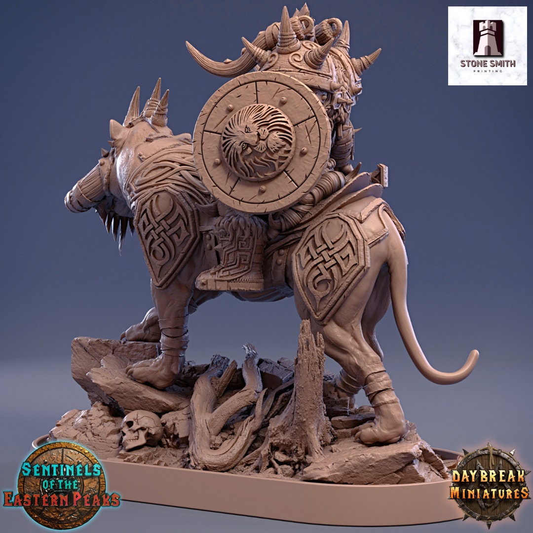 Abnor Trueseer on Ripper Ox, Sentinels of the Eastern Peaks, Daybreak ...