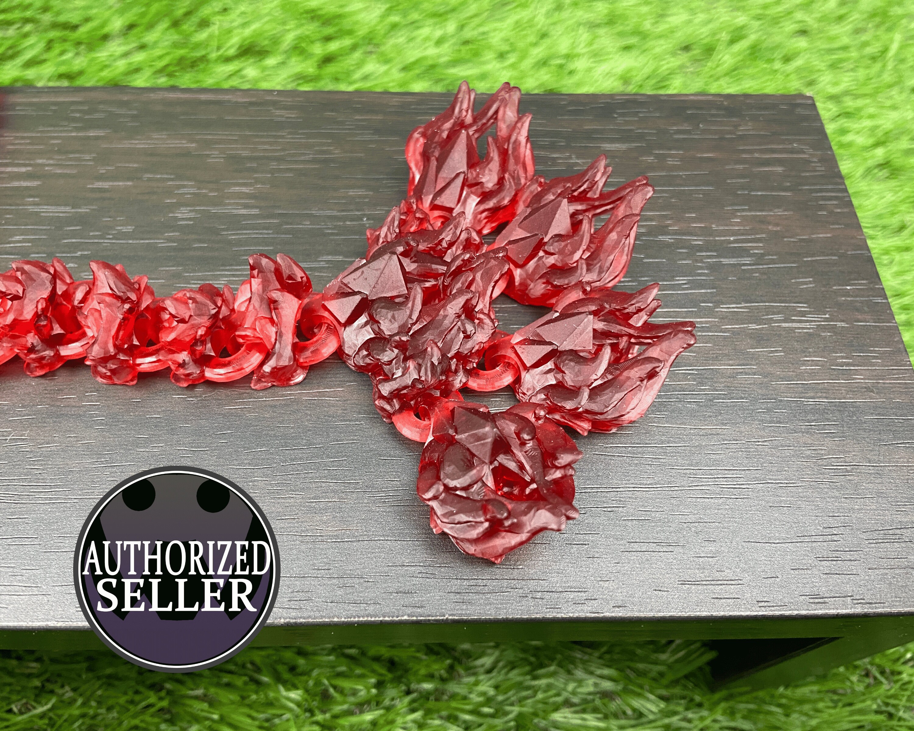 Red Articulated Fire Dragon Sprite, Dragon, High Quality 3D Print ...