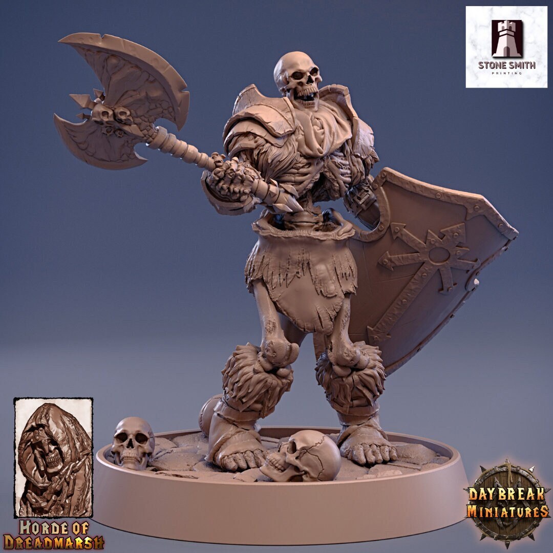 Skeleton Lieutenant of the Pale Guard, the Unliving Horde of Dreadmarsh ...