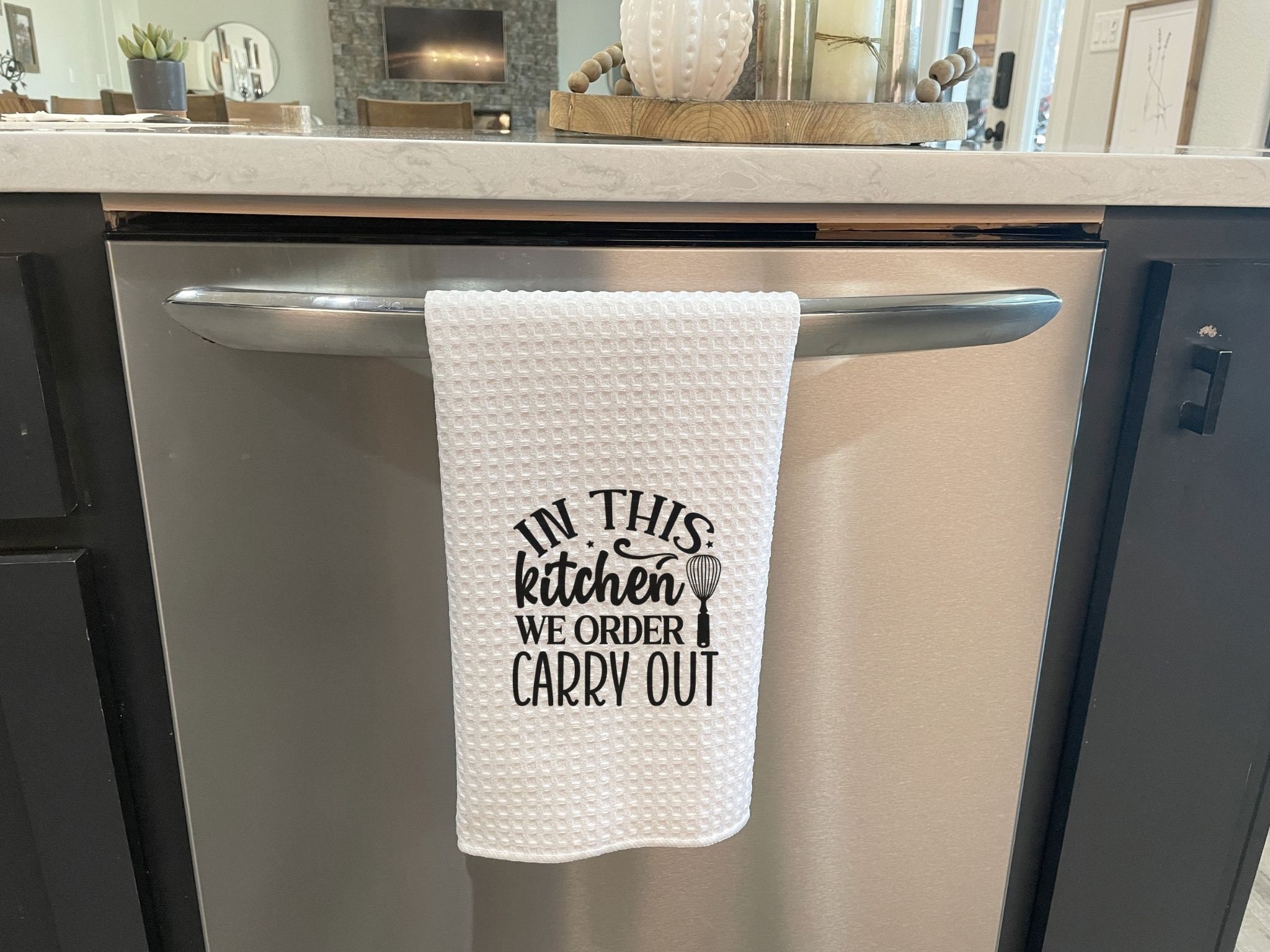 Sarcastic Kitchen Towel, Funny Kitchen Towel, Kitchen Towel, Bridal ...
