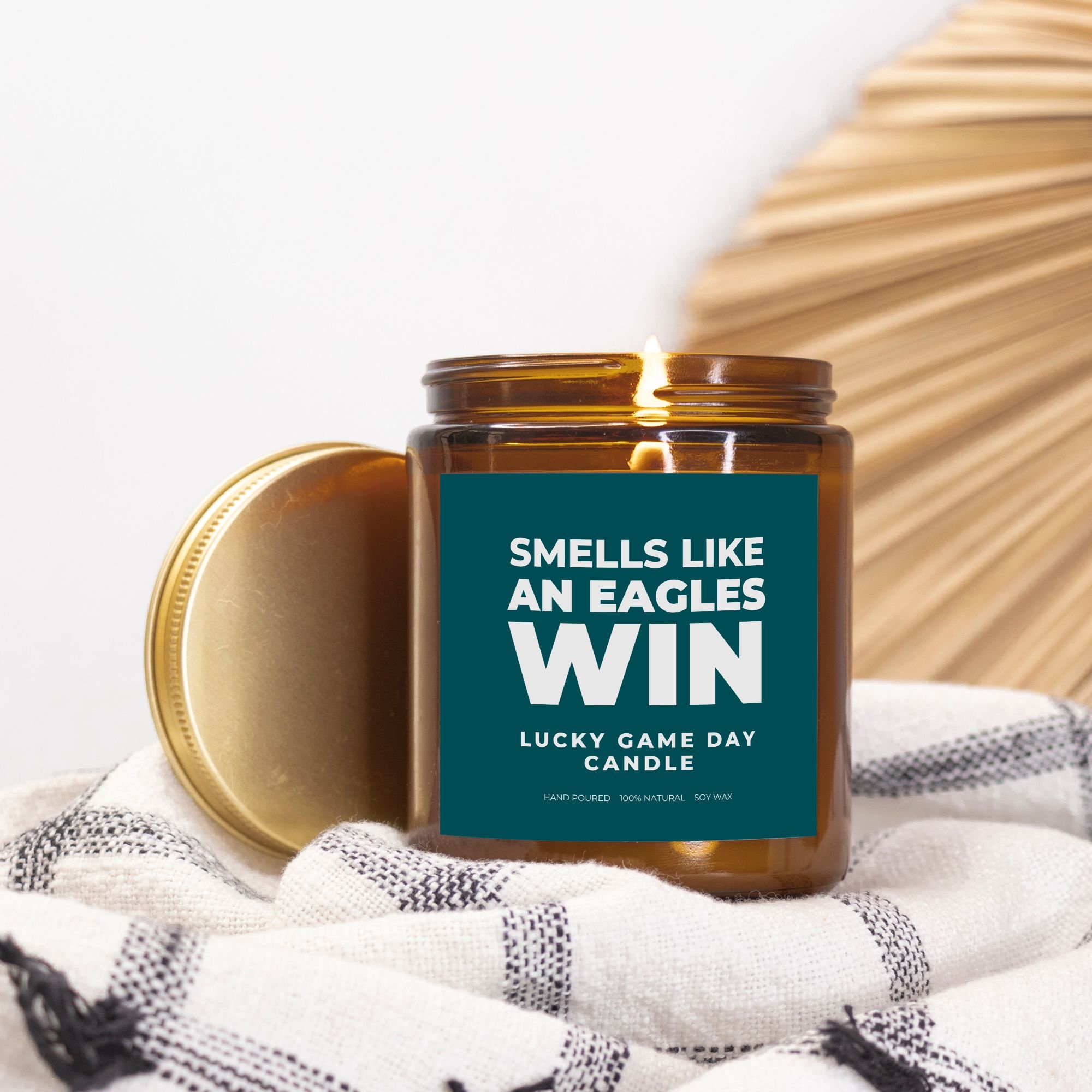 Smells Like an Eagles Win Candle Unique Gift Idea Football Candle ...