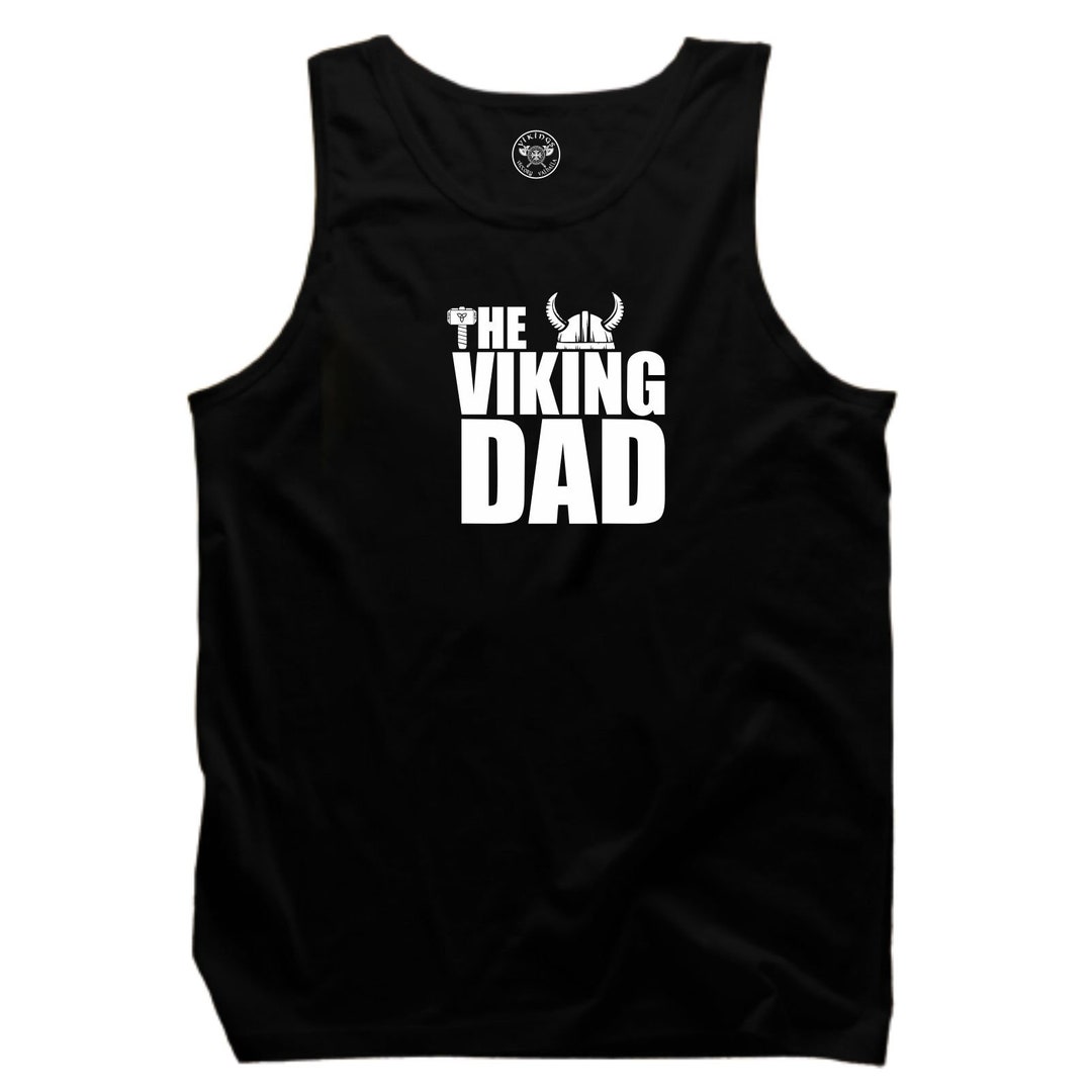 The Viking Dad Vest Vikings Clothing Father's Day Daddy Old Man Pagan ...