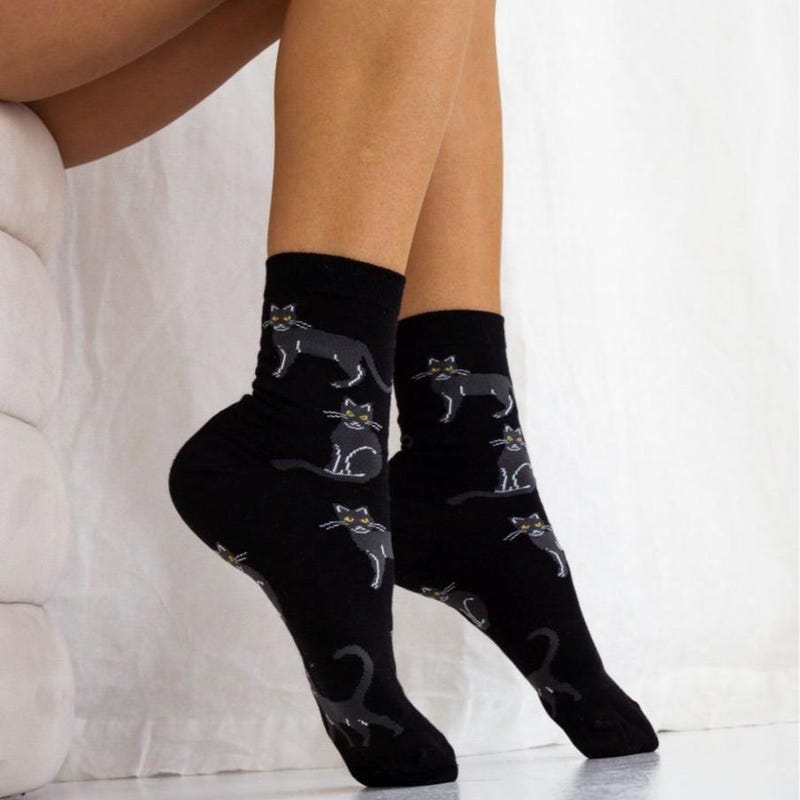 Cat Socks for Women - Etsy
