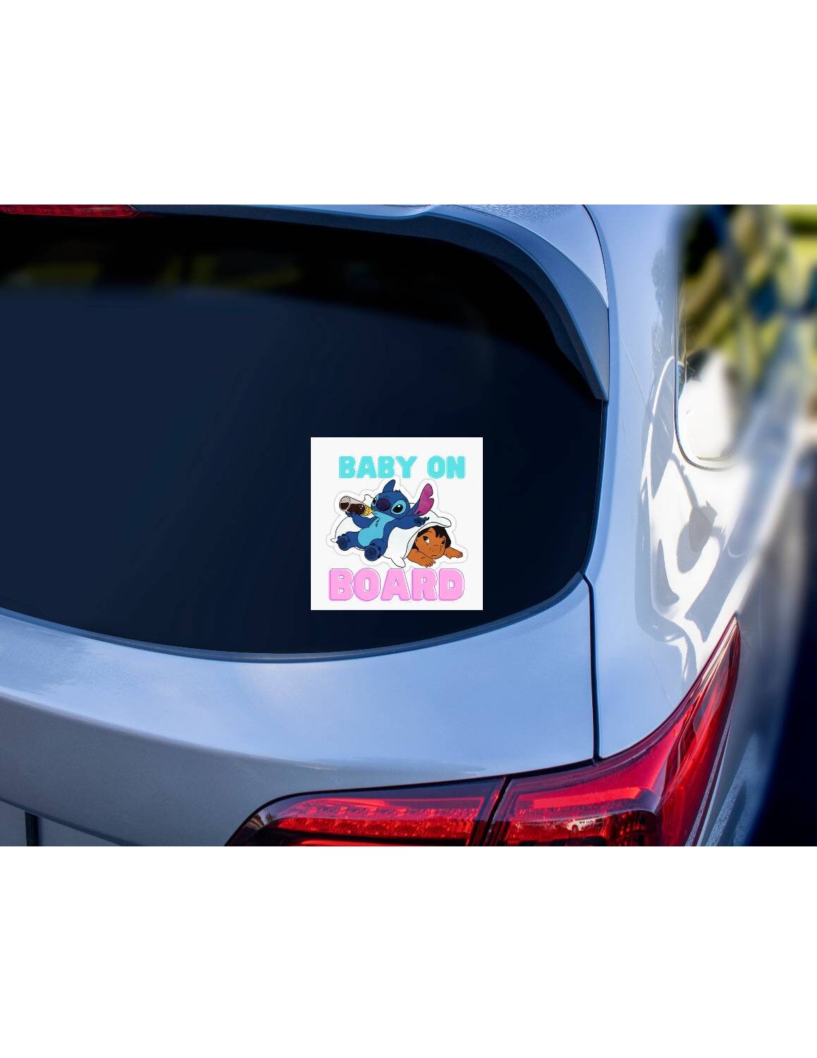 Lilo and Stitch Baby on Board Sign - Etsy